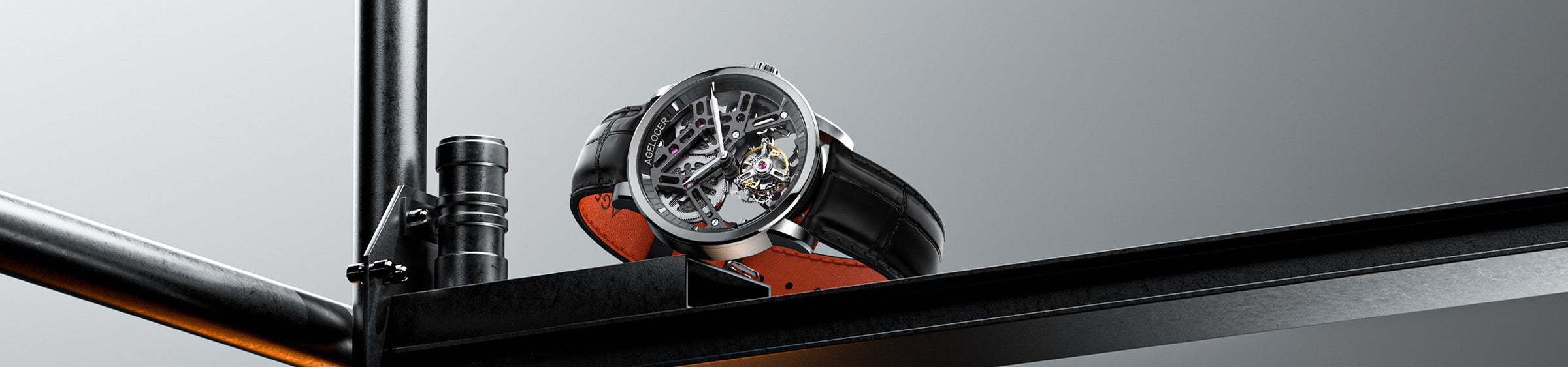 The Skeleton Flying Tourbillon Watch-AGELOCER OFFICIAL